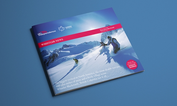 ski independence holiday brochures – Design It